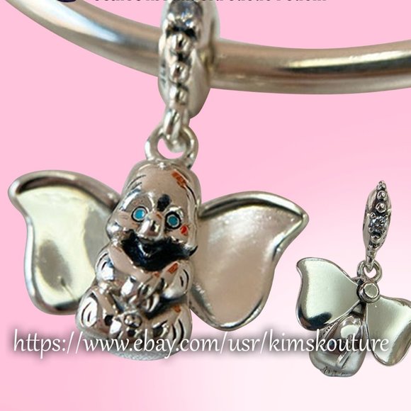 Pandora | Jewelry | Pandora Dumbo Dangle Charm 797849cz | Poshmark